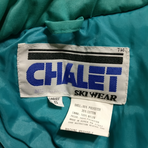Chalet | Jackets & Coats | Vintage Chalet Ski Wear Winter Puffer Snow ...